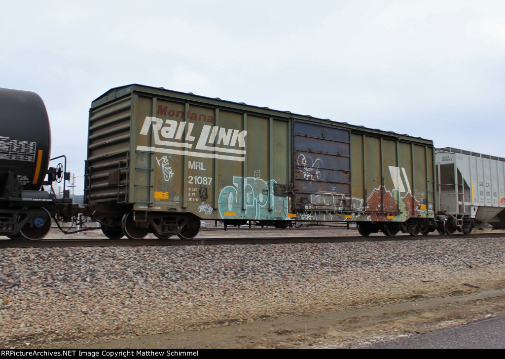 Montana Rail Link Box Car